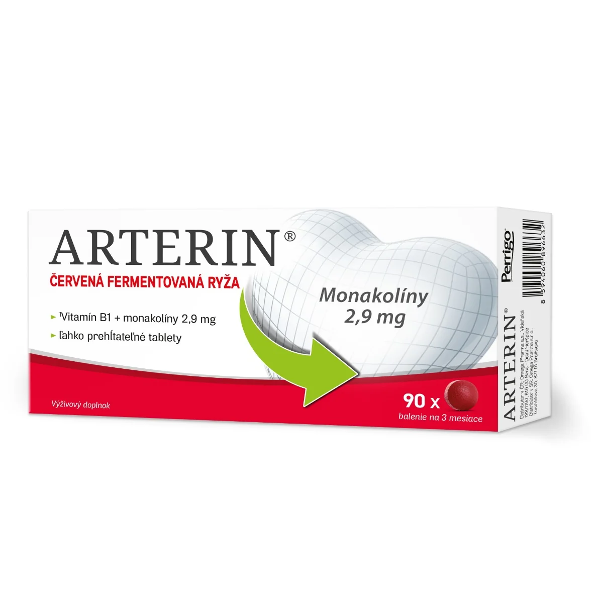 ARTERIN 1×90 tbl, výživový doplnok | Dr. Max Lekáreň